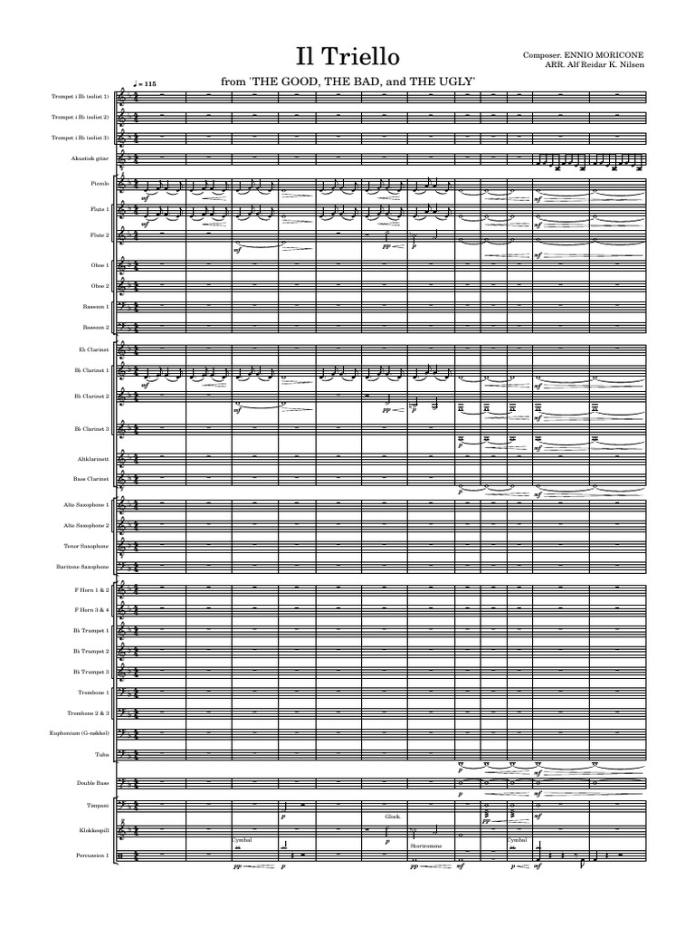 Il Triello Ny Partitur | PDF