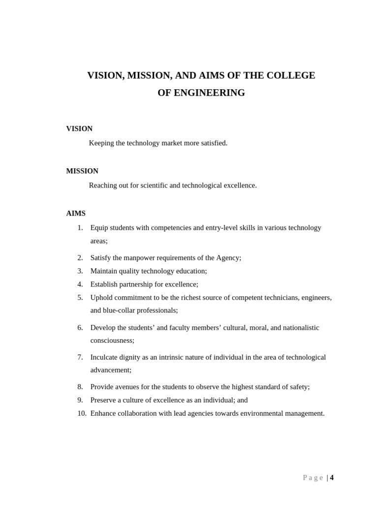 4 - Internship Manual CoE VMG (Jean) | PDF