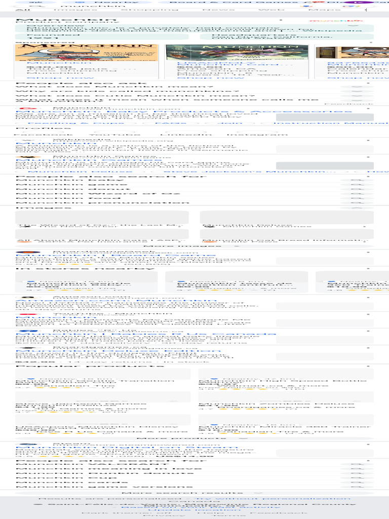 Munchkin - Google Search | PDF