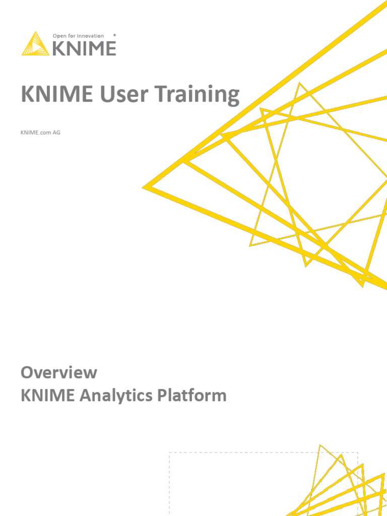 KNIME UserTraining Beginner CC | PDF | Table (Database) | Databases