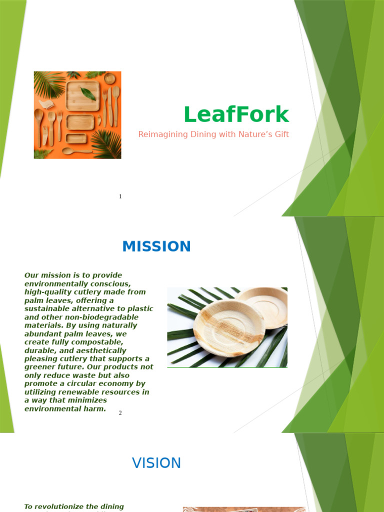 Leaf Fork | PDF | Sustainability | Marketing