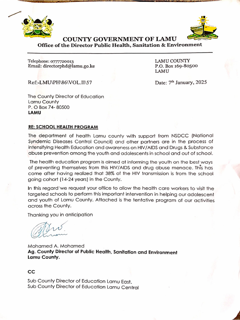 School Health Program | PDF