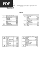 Vinta - Menu | PDF | Sauce | Drink