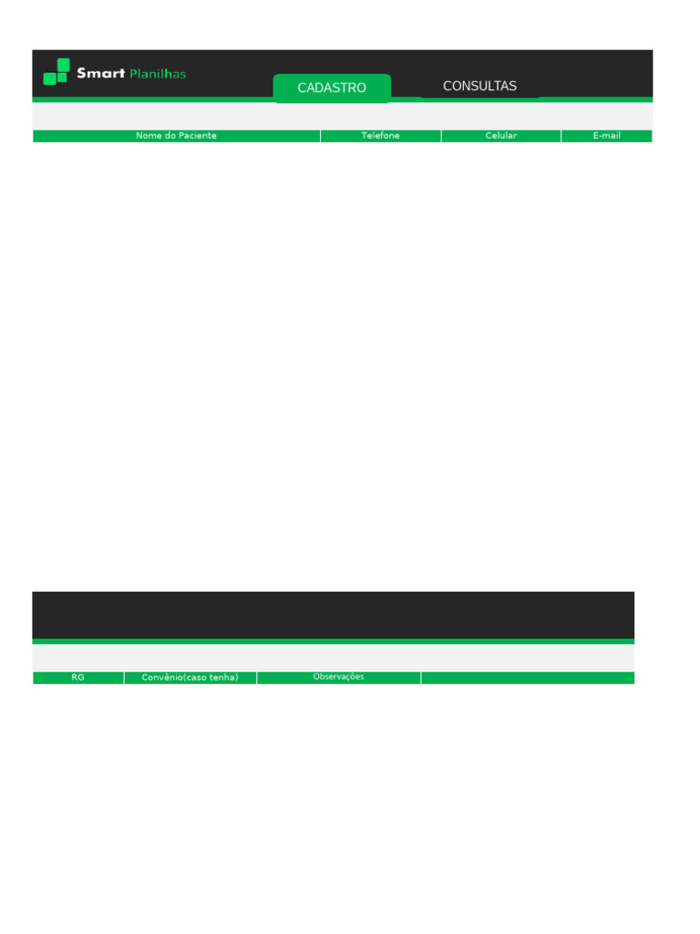 Planilha Agendamentos | PDF