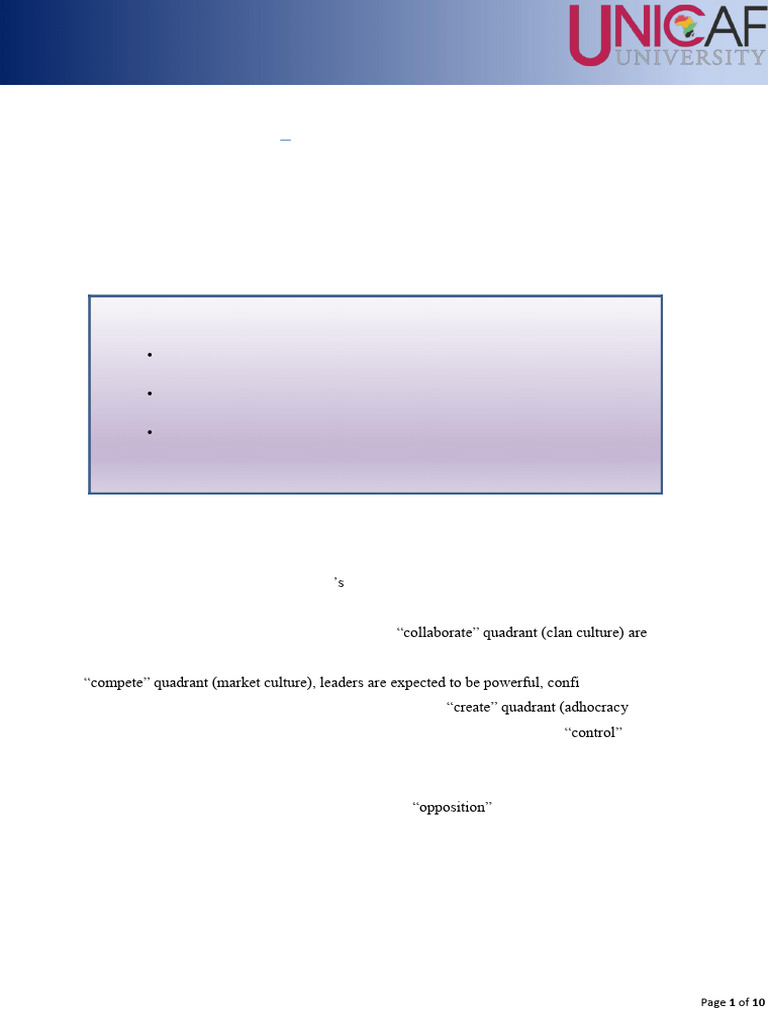 Week 4 - Further Reading (Appendix) | PDF | Leadership | Autonomy