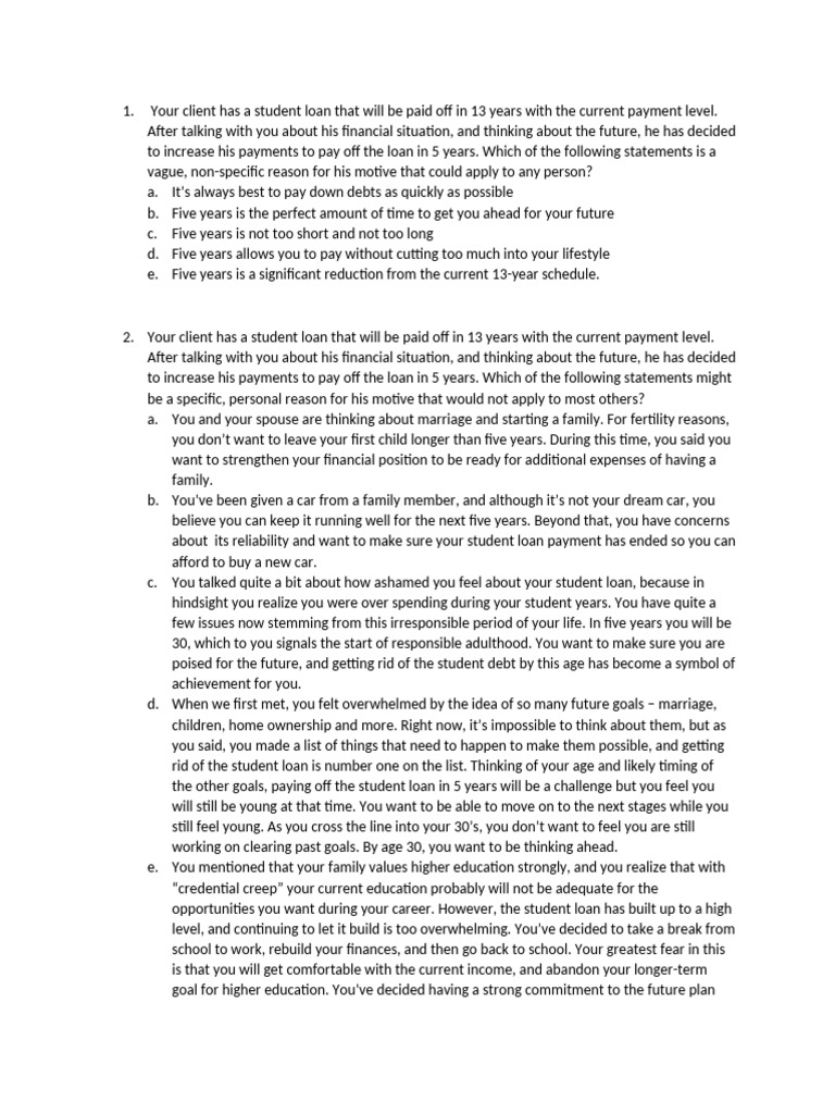 Module 5 Practice Questions | PDF