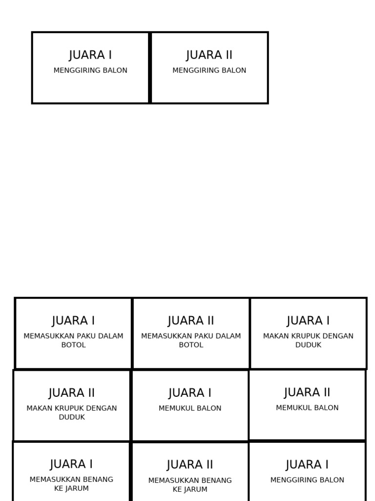 Name Tag Juara | PDF