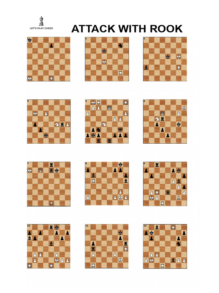 T 5 Attack With Rook | PDF
