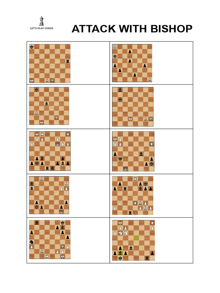 t5a Attack With Bishop | PDF