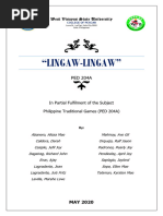 Traditional Filipino Games Overview | PDF | Traditional Games