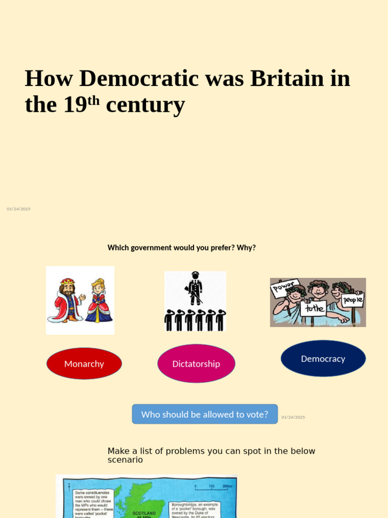 Democracy in Britain | PDF | Suffrage | Political Law