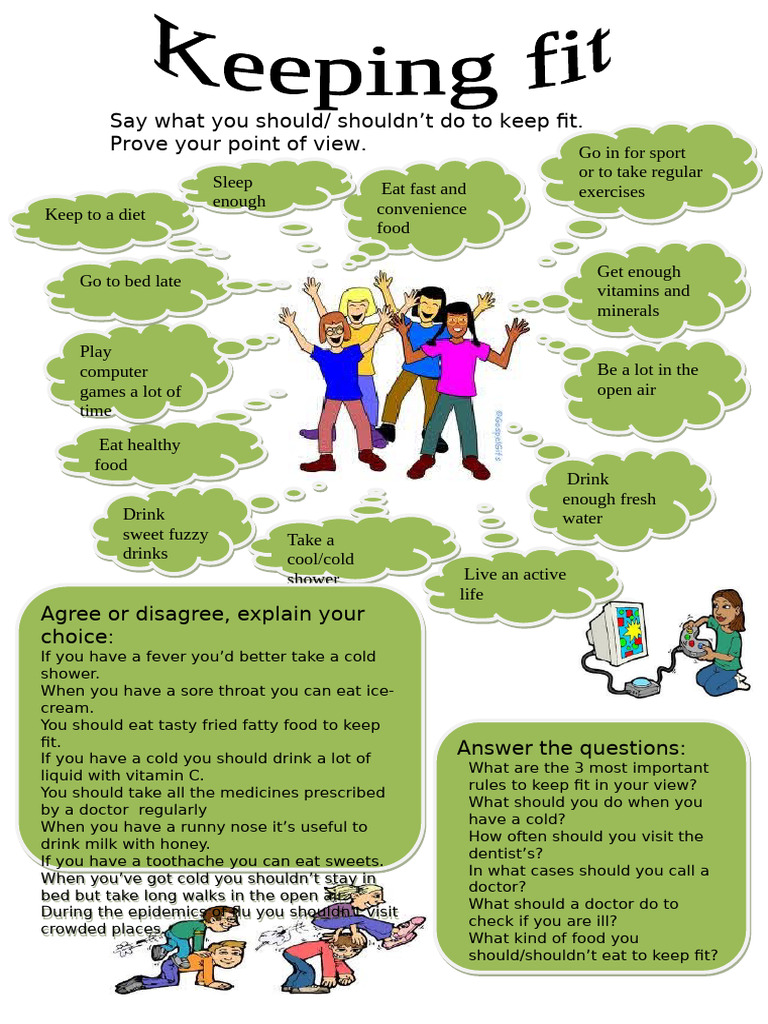 Keeping Fit and Staying Healthy | PDF