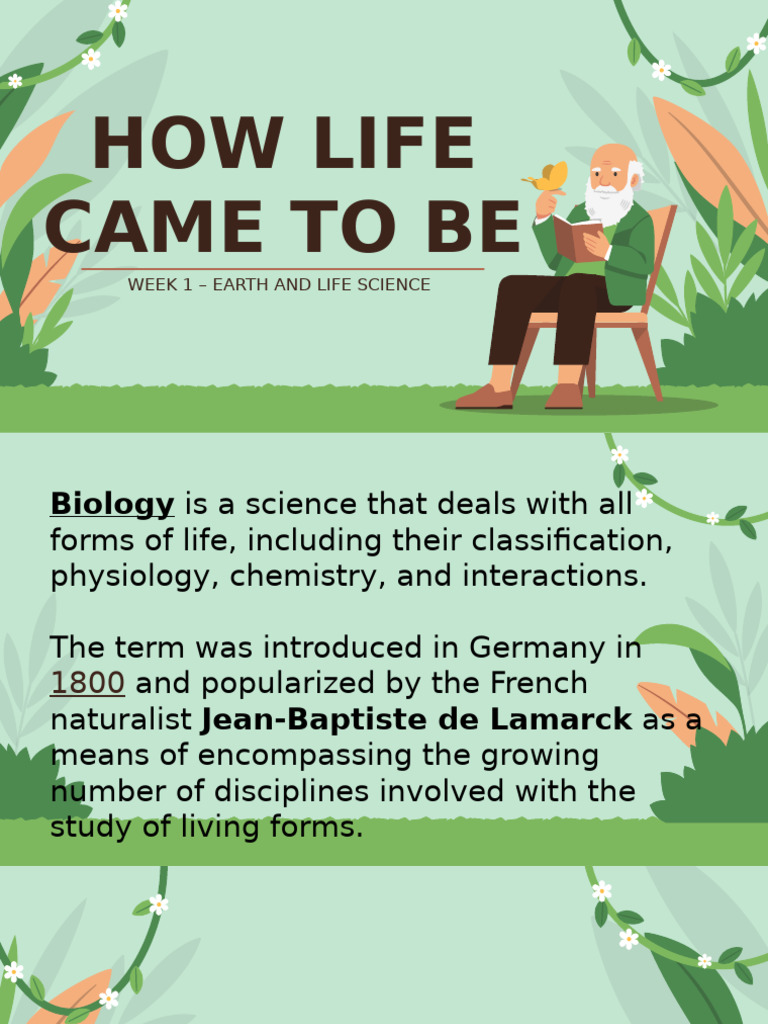 Theories of Origin of Life | PDF | Fossil | Nature