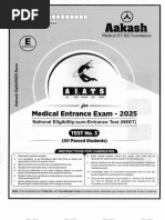 AIFSET Previous Paper | PDF