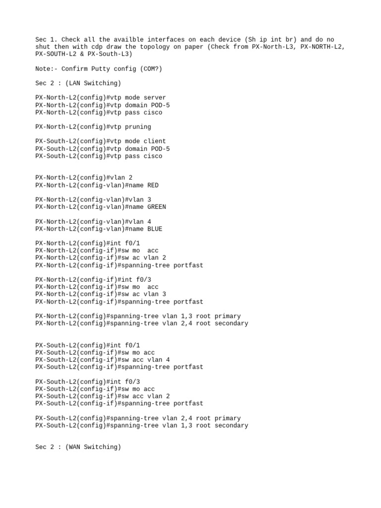 Network Configuration and Security Guide | PDF | Computer Network ...