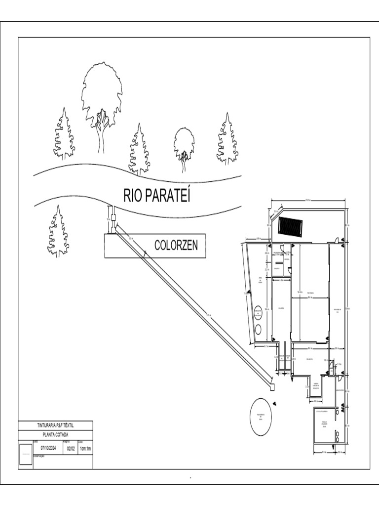 Planta da Tinturaria R&F Têxtil | PDF
