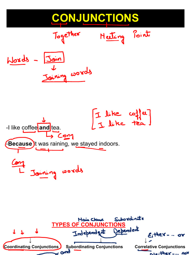 Conjunctions Part 1 | PDF | Adverb | Adjective