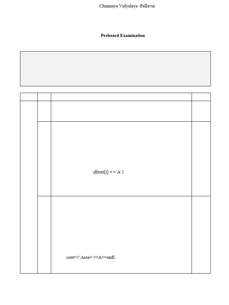 Plus Ii Computerscience Preboard2019 Pdf Computer Program Programming 3753