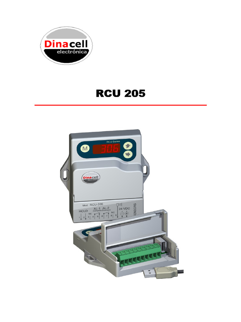 RCU-205 MANUAL-Esp | PDF | Relé | Ascensor