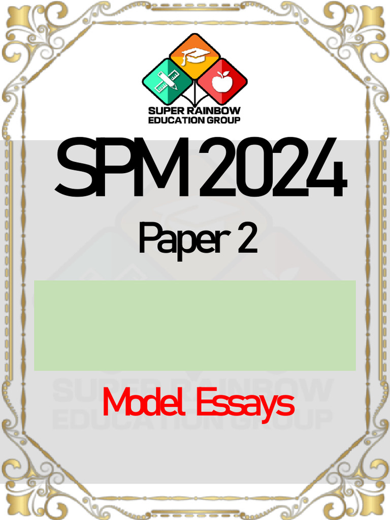 [DEC] F5 SPM BI Trial 2024 (Writing Paper) - extended ans | PDF ...