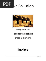 Air Pollution PPT | PDF | Pollution | Atmosphere Of Earth