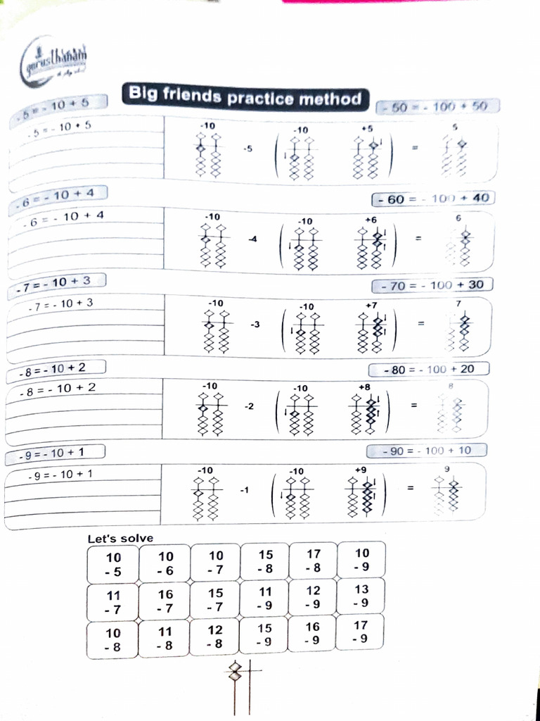 Abacus Level 1 Topic 8 HW | PDF