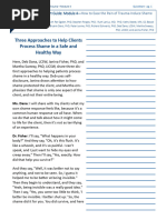 Dropping Anchor Exercise Guide | PDF | Psychological Concepts | Psychology