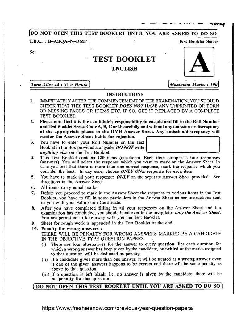 AIIMS Nursing 2020 Question Paper PDF | PDF