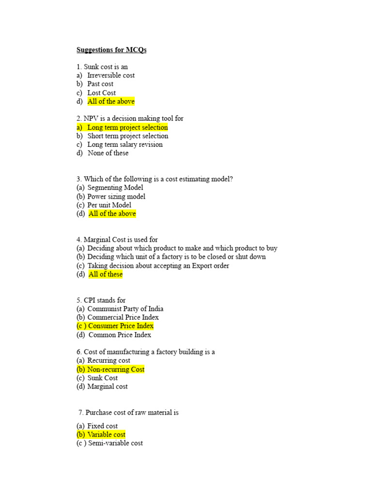 Suggestions For IT - HSMC 301 - December 2023-1 | PDF | Cost Of Living | Debits And Credits