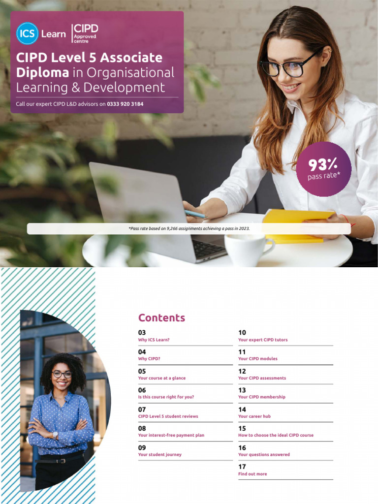 Cipd Level 5 Associate Diploma in Organisational Learning Development | PDF | Learning | Leadership