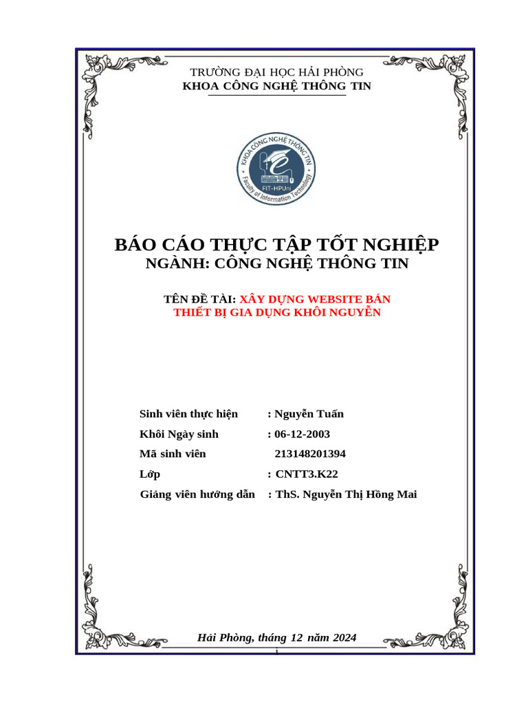 NguyenTuanKhoi TTTN | PDF