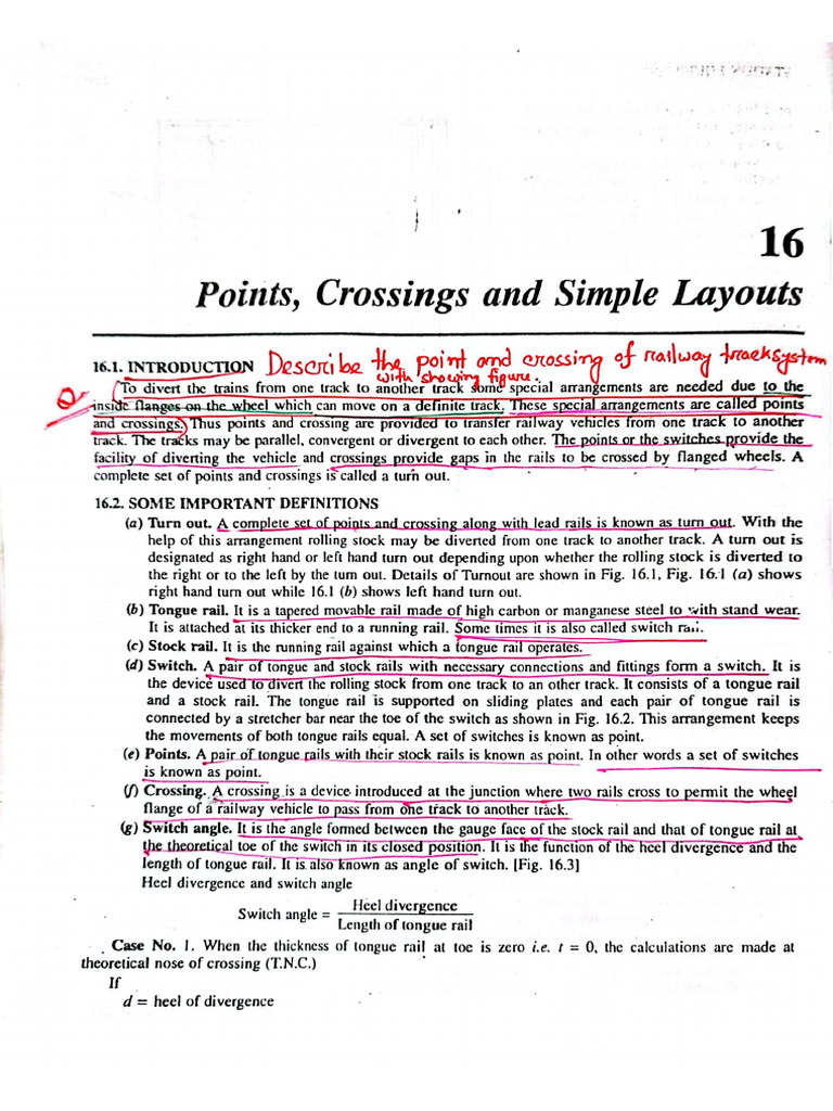 Point, Crossing & Signaling | PDF