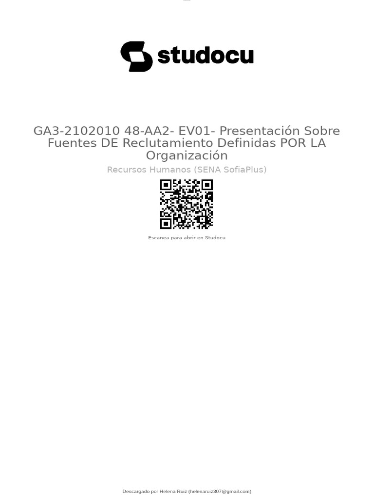 Stoduco | PDF | Reclutamiento | Business