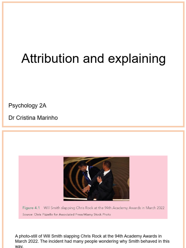 Understanding Attribution Theory in Psychology | PDF | Science ...