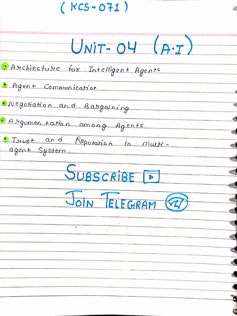 AI Unit-4 by Multiatoms | PDF