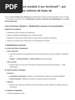 Cours Débutant AutoCAD : Module 1 | PDF | AutoCAD | Dessin