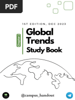 CH 1 Global Trend Trend Short Note | PDF | Nation | Nationalism