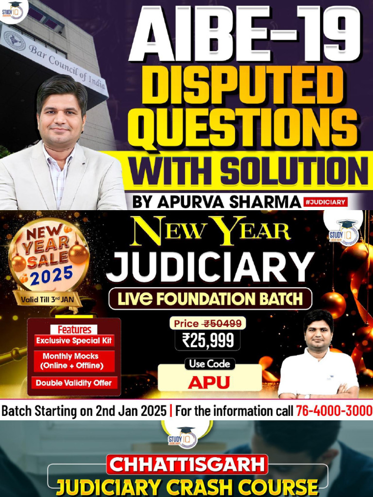 Aibe -19 Objection Questions & Answer With Proof | PDF | Government | Public Law