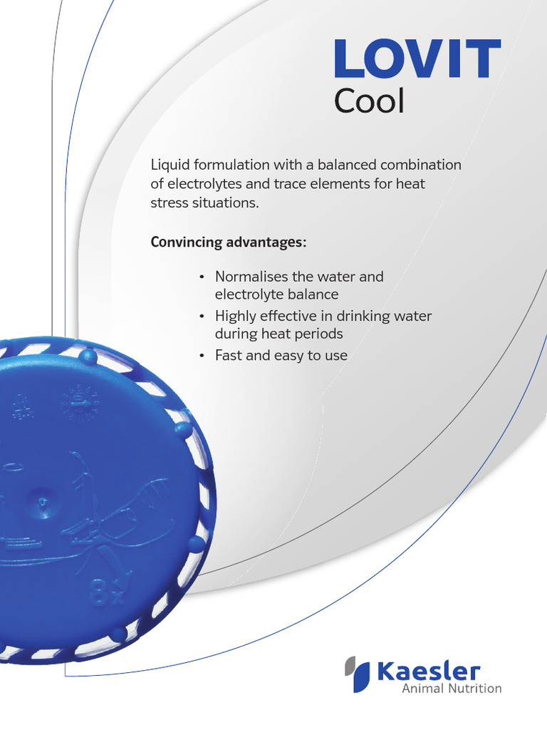 Productinformatie Lovit Cool Liquid | PDF | Vitamin C | Electrolyte