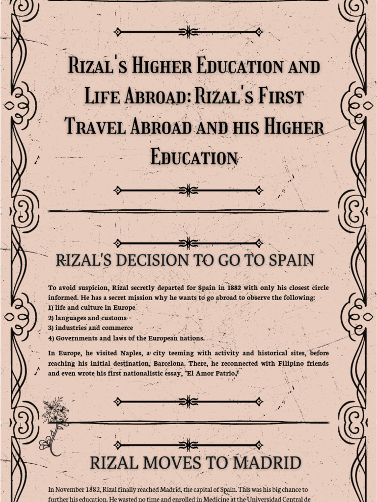 His007 Rizal Higher Ed | PDF | Freemasonry