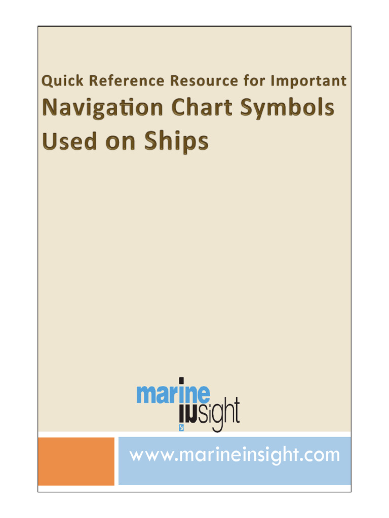 Navigation Chart Symbols | PDF | Hydrography | Navigation