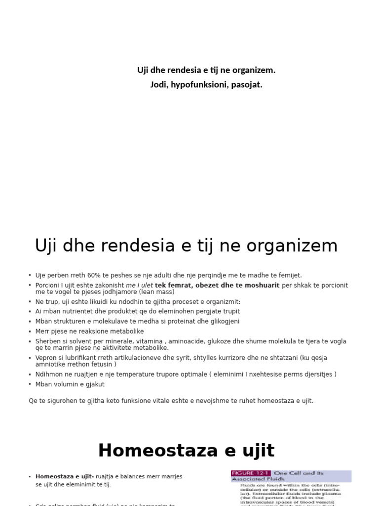 Leksion 4 Kriperat Jodi Dhe Uji | PDF