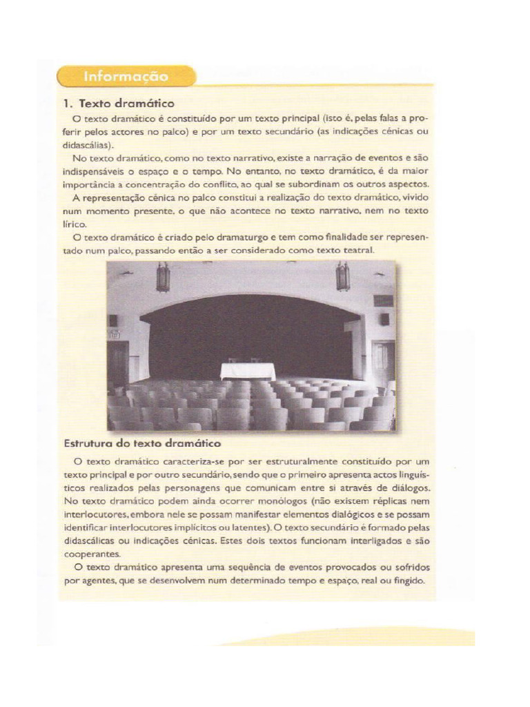 Texto Dramático | PDF