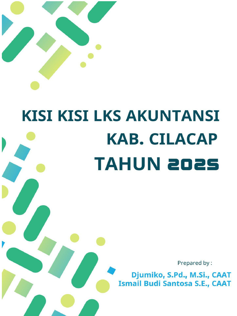 Kisi-Kisi LKS Akuntansi 2025 | PDF