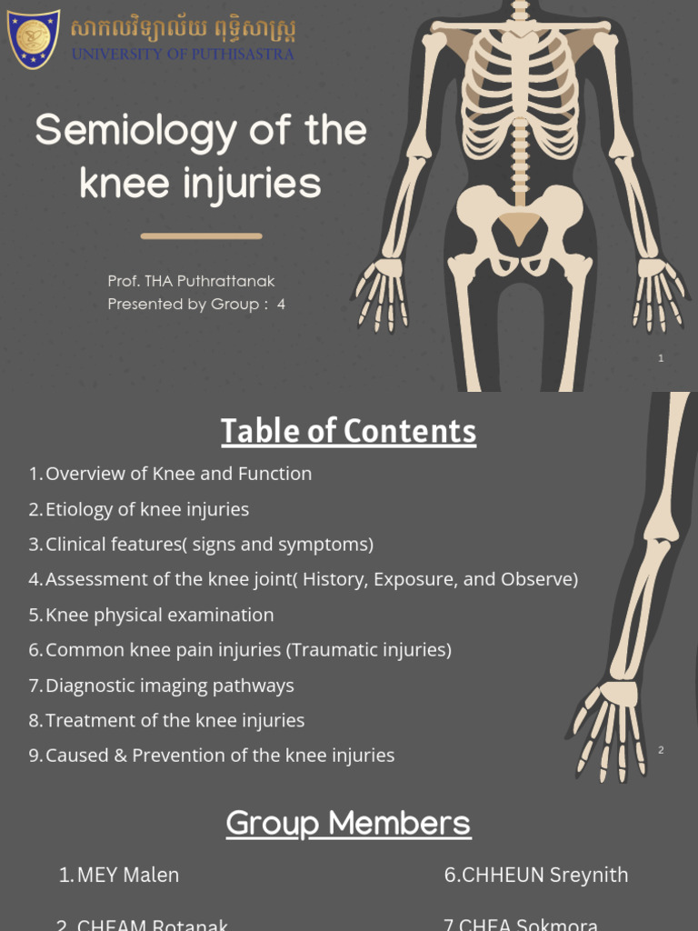 Understanding BJJ Knee Injuries | PDF | Knee | Anatomical Terms Of Motion