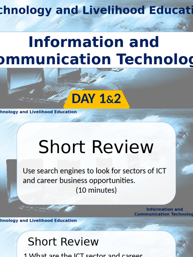 ICT Career Paths and Opportunities | PDF | Security | Computer Security