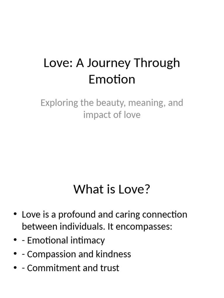 Love_Presentation | PDF