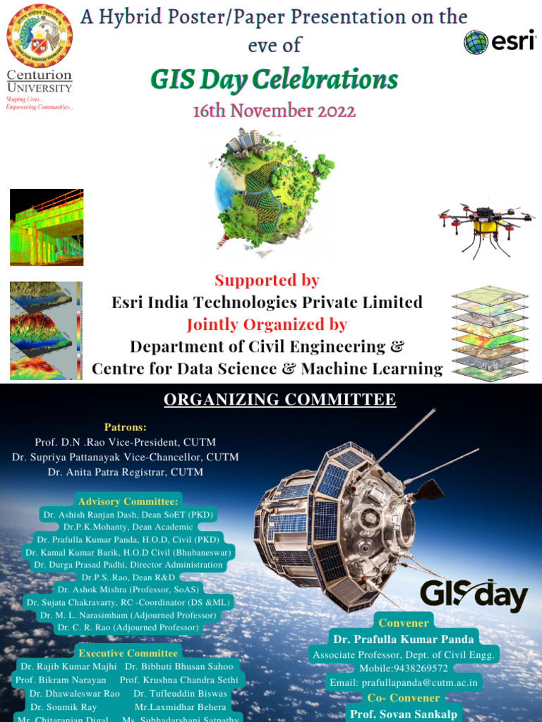 Gis Day Brochure 2022 | PDF | Geographic Information System | Esri
