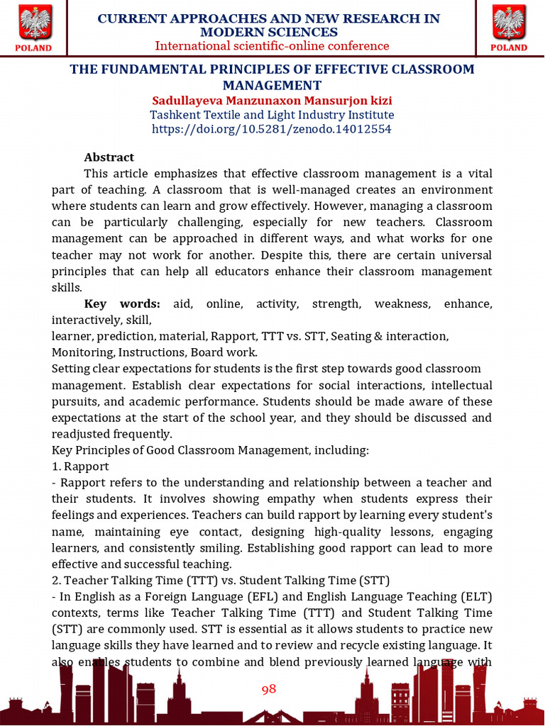 Canrms 1421 | PDF | Teachers | Teaching Method
