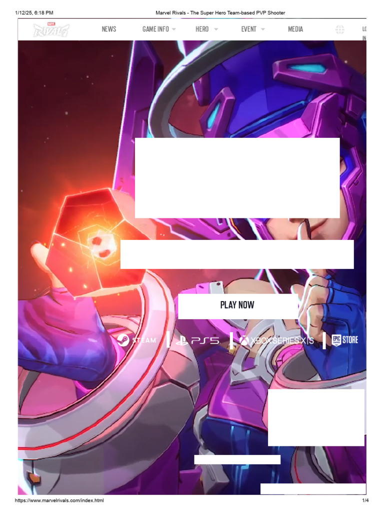 Marvel Rivals - The Super Hero Team-Based PVP Shooter | PDF | Marvel Comics